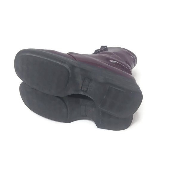 Janet & Janet | Shoes | Janet Janet Italian Patent Leather Chukka Boots ...